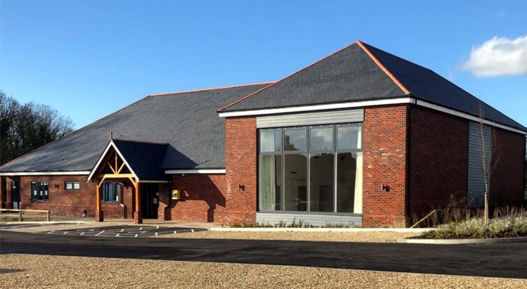 New village hall with CUPA 12 slate in West Sussex | Cupa Pizarras