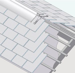 Slate roof ridges | Cupa Pizarras