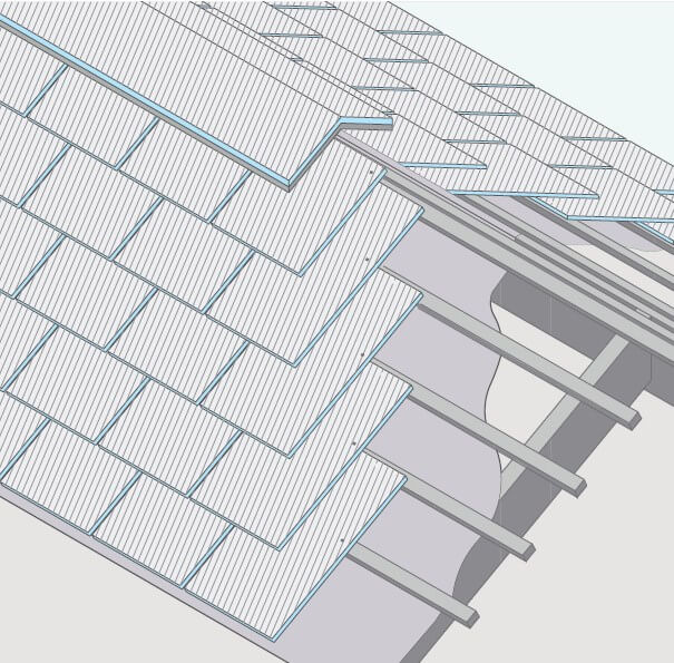 Slate roof ridges | Cupa Pizarras