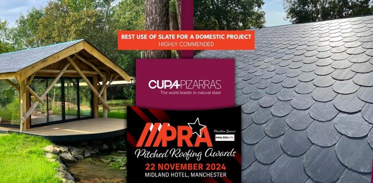 CUPA 12 bungalow highly commended at Pitched Roofing Awards | Cupa Pizarras